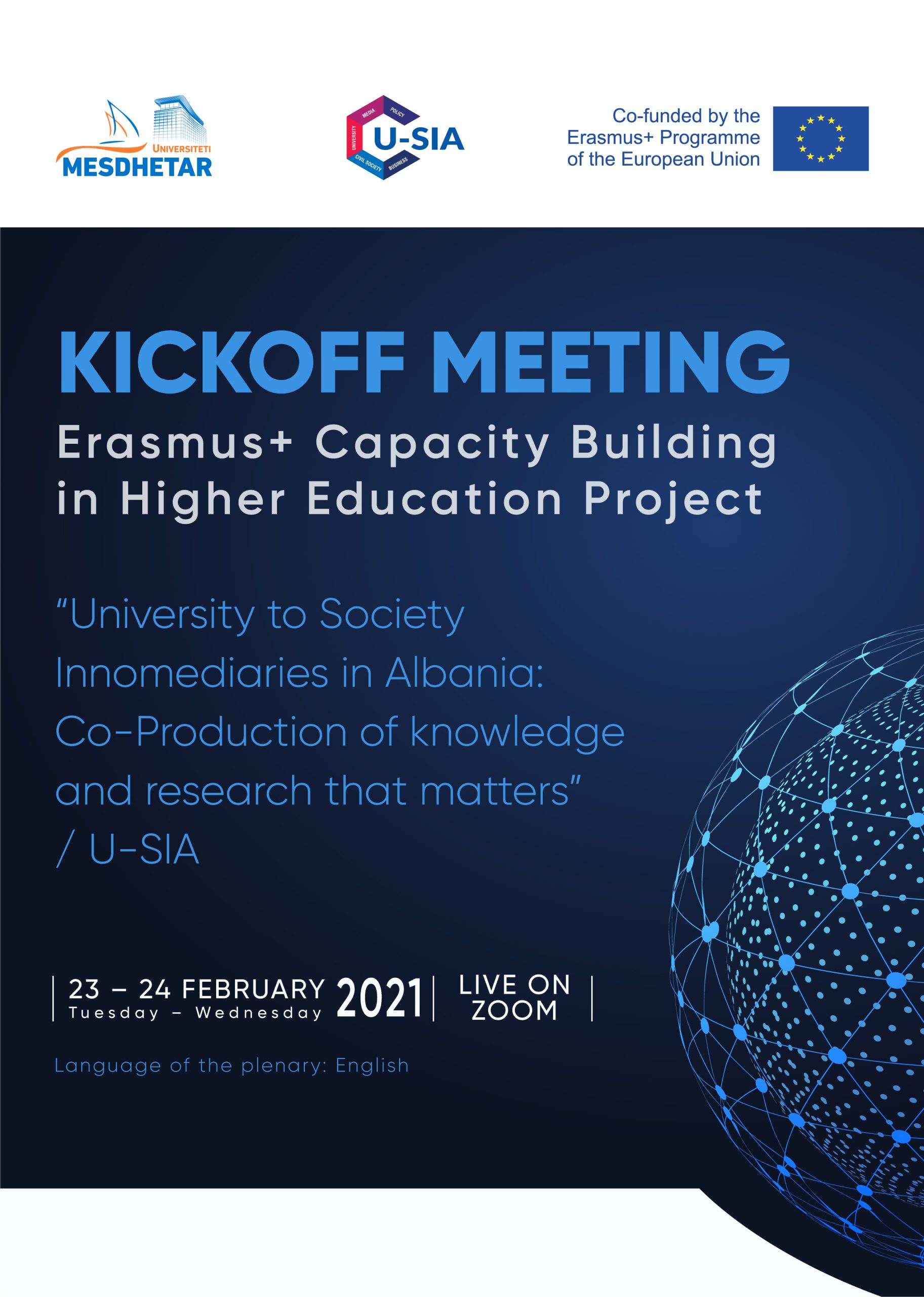 USIA project Kickoff Meeting – QSKN